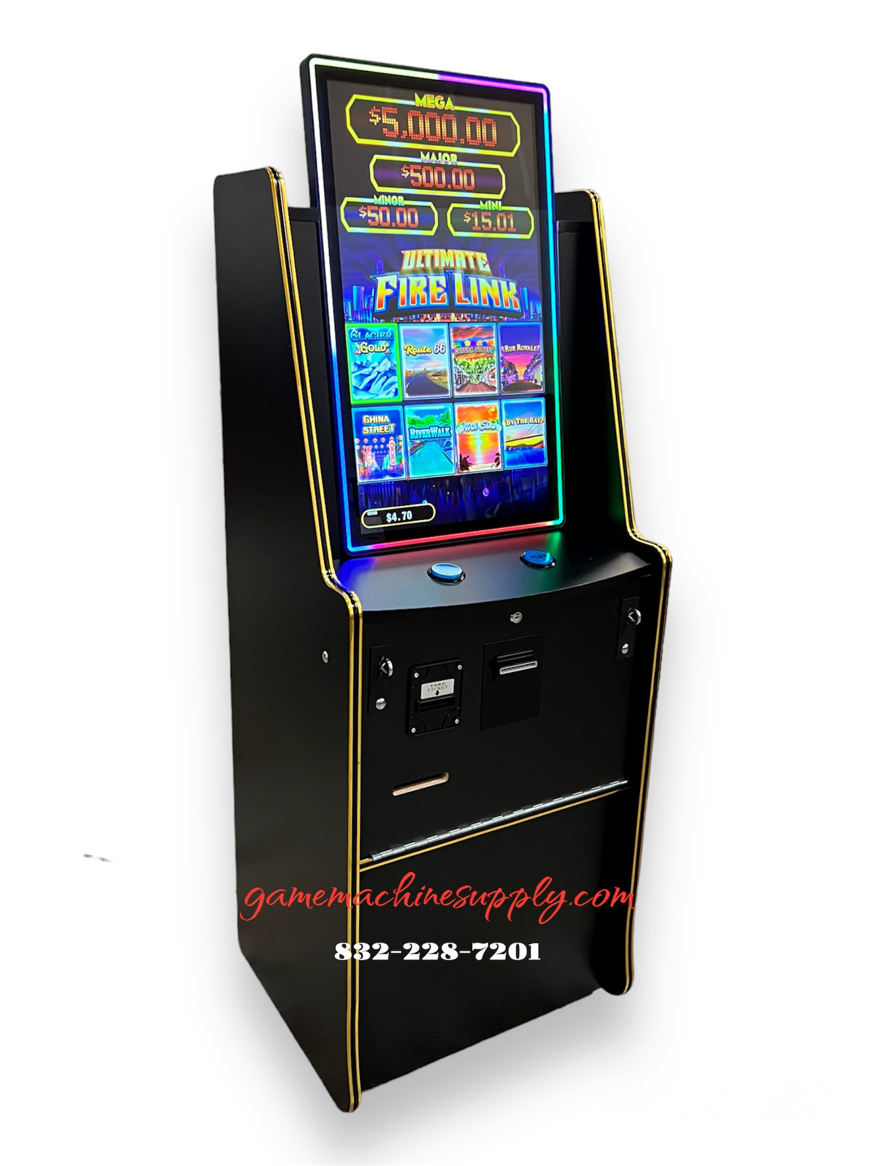 Ultimate Firelink 8-in-1 Standup (Casino Machine) - 2024 3rd-Gen Desig