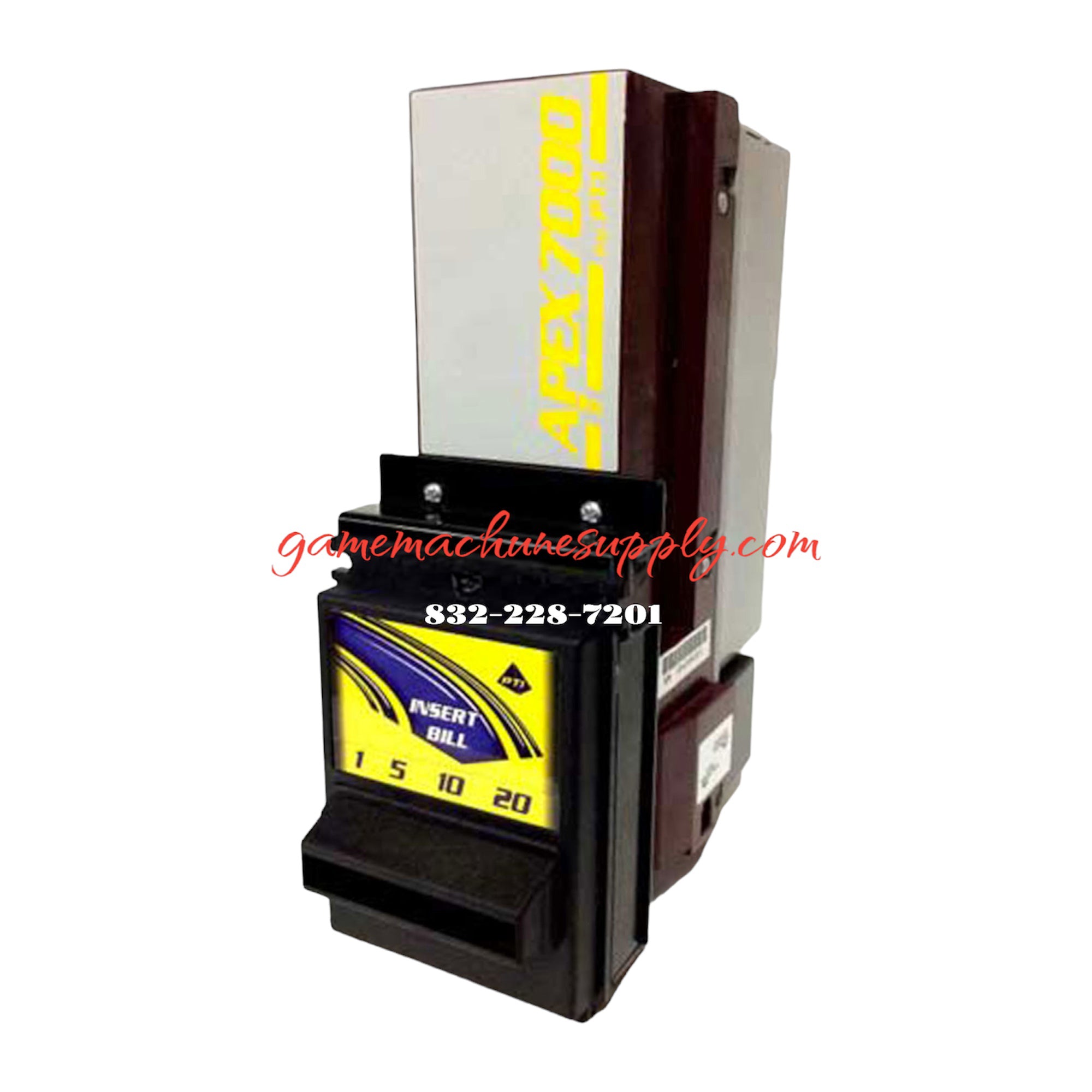 (NEW) Pyramid Apex 7600-UB1($1-$100 bills) Bill Acceptor