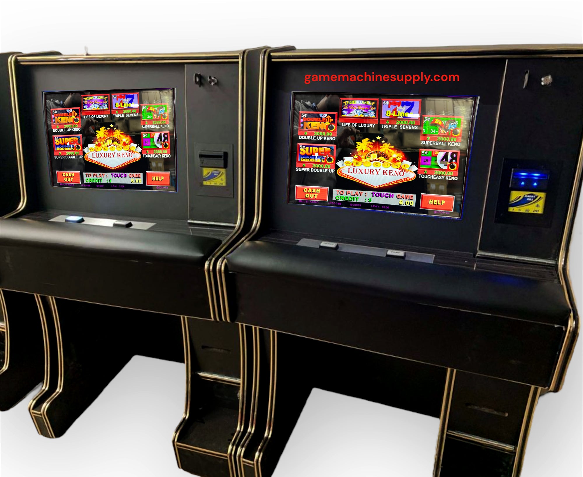 Luxury Keno - Includes Life of Luxury + Triple 7s + 4x Keno Games with